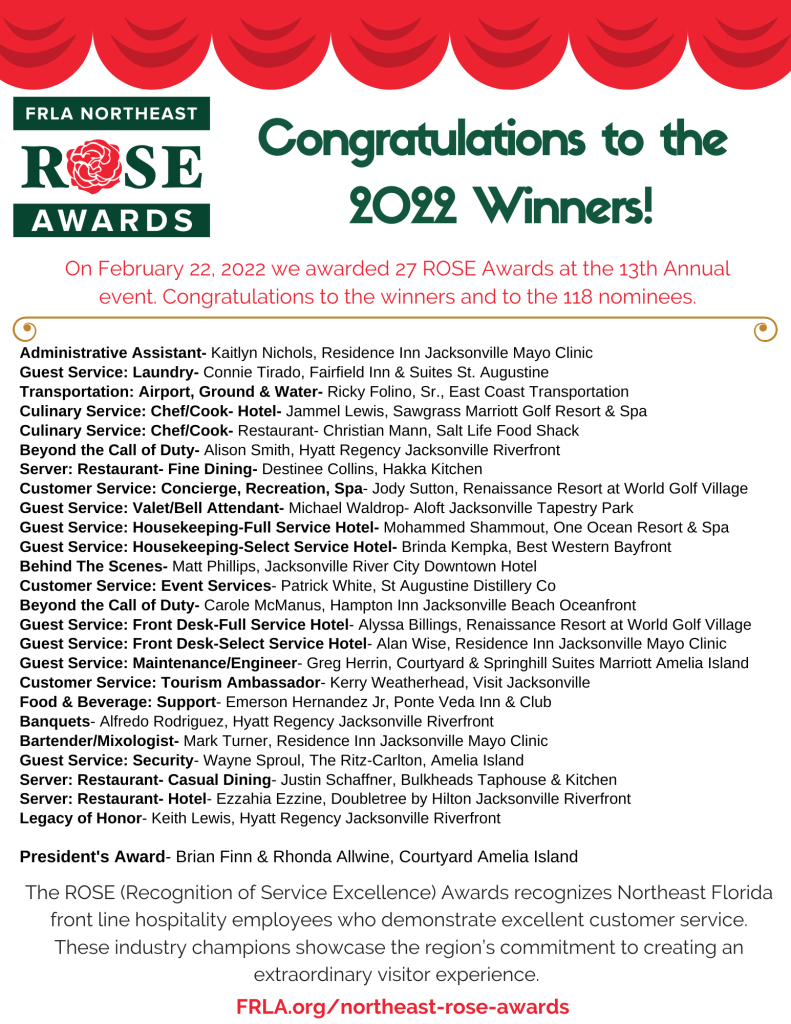Northeast ROSE Awards - FRLA