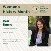 Getting to Know Keri Burns - Women's History Month - FRLA