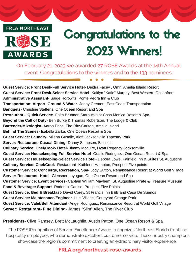 Northeast ROSE Awards - FRLA